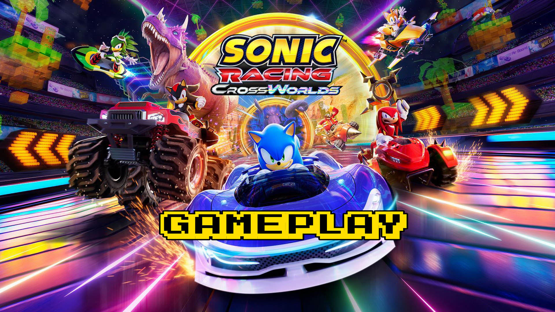 Sonic Racing: CrossWorlds - Gameplay - Capsule Computers