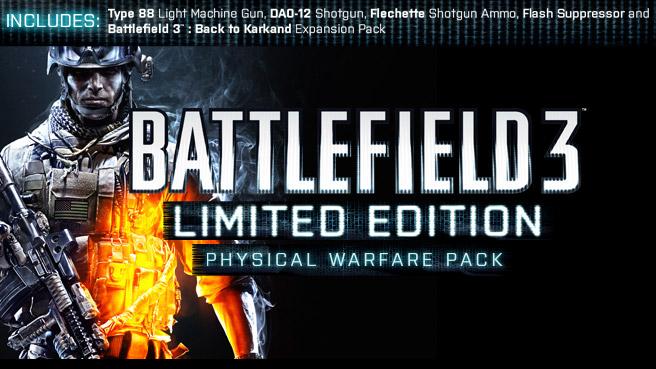 Battlefield 3 Exclusive EB Games Pre-Order Bonus - Capsule Computers