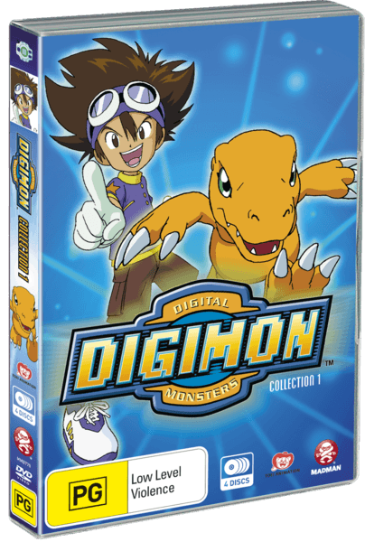 Digimon Collection 1-DVD Review - Capsule Computers