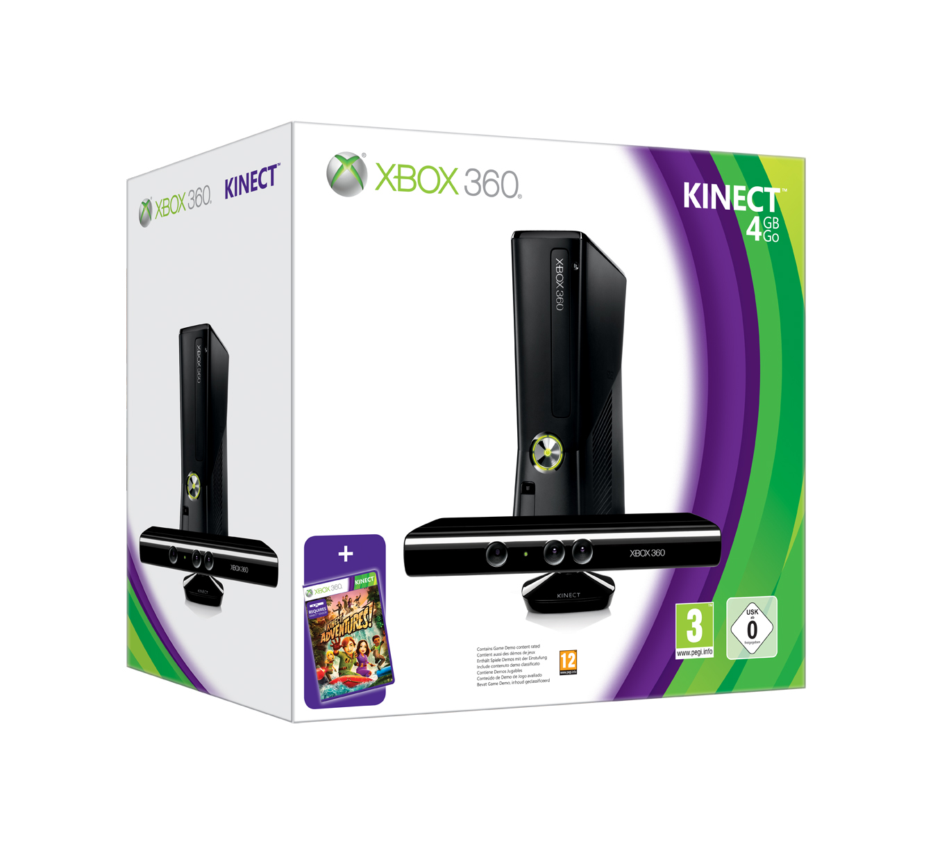 4gb Xbox 360 Kinect Bundle - Capsule Computers